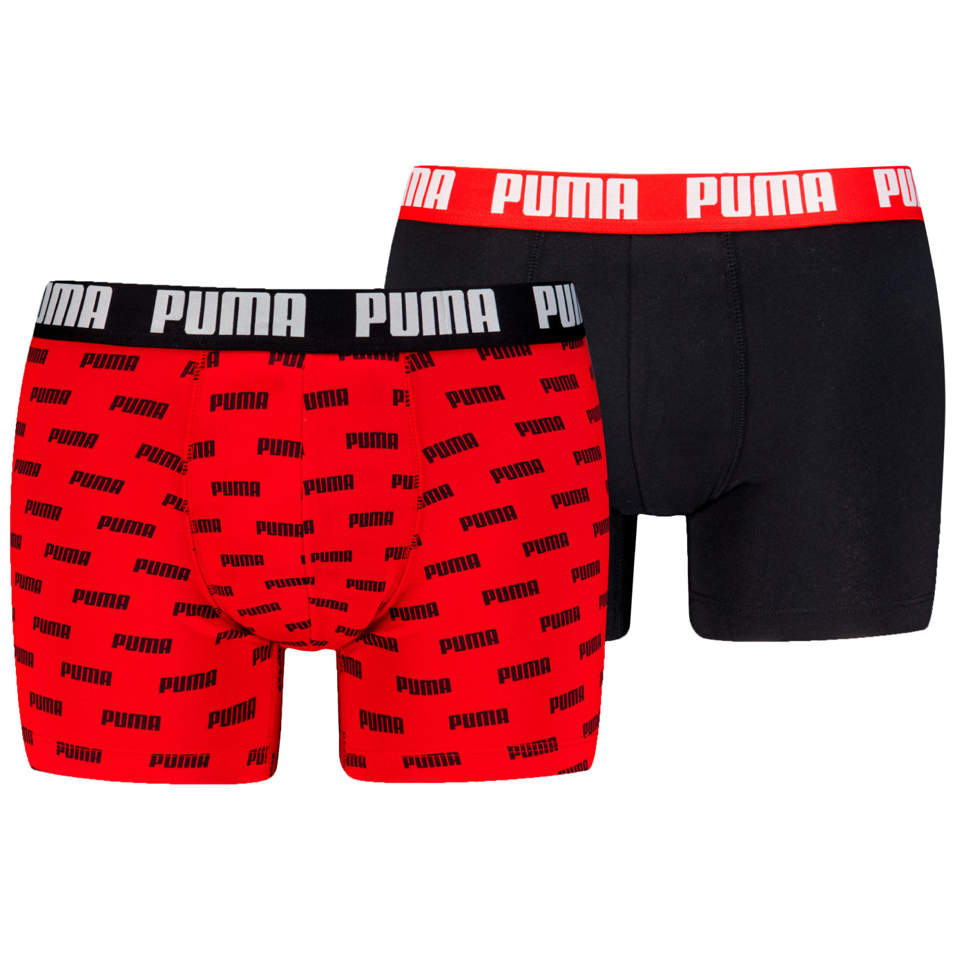 Męskie bokserki Puma Everyday Aop Print Boxer 2P | 4camping.pl