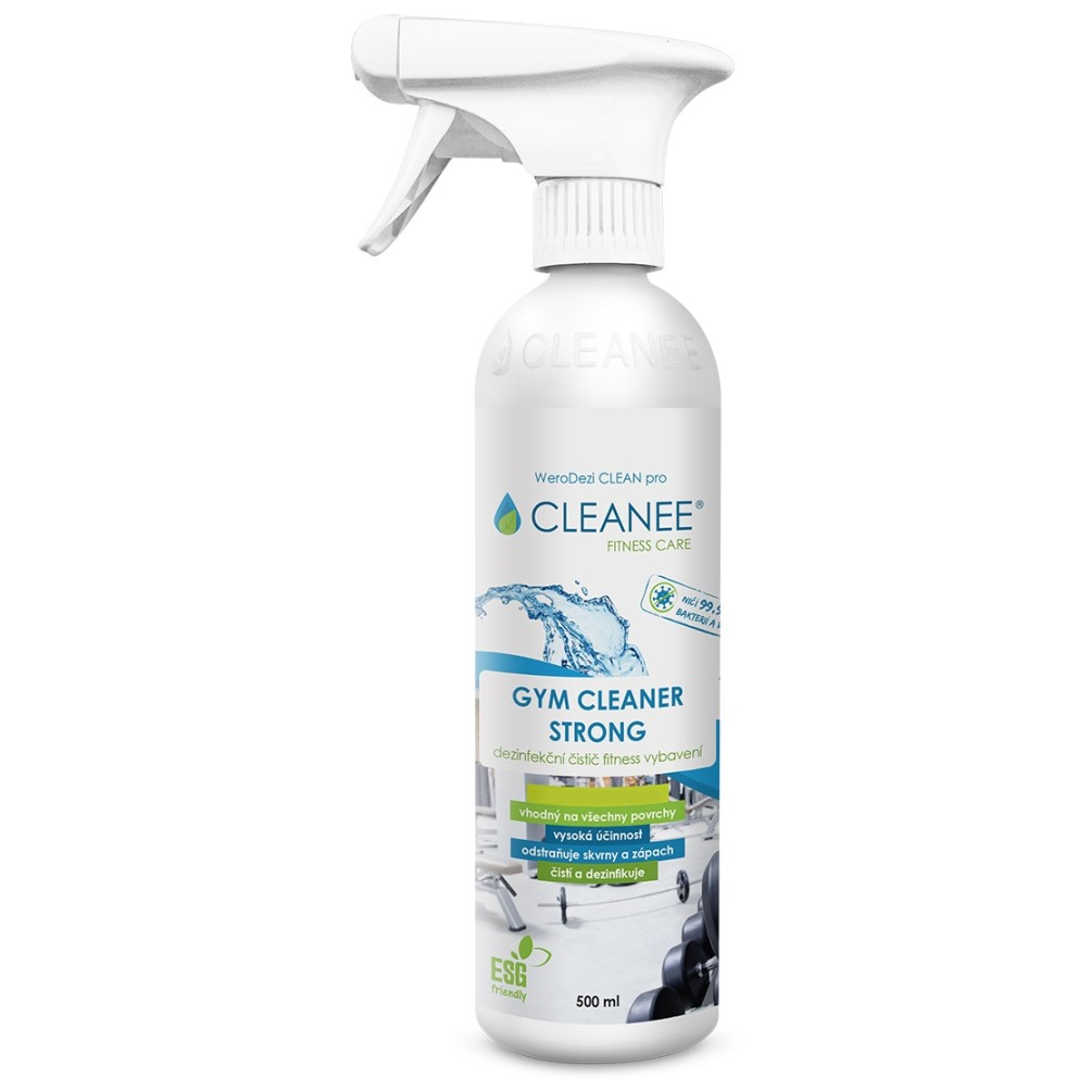 Spray do czyszczenia CLEANEE Gym Cleaner STRONG 500 ml | 4camping.pl