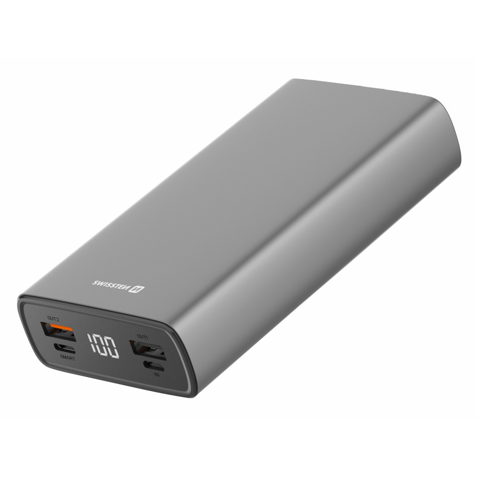 Powerbank Swissten Powerbank rowerowy Aluminum 20000 mAh | 4camping.pl