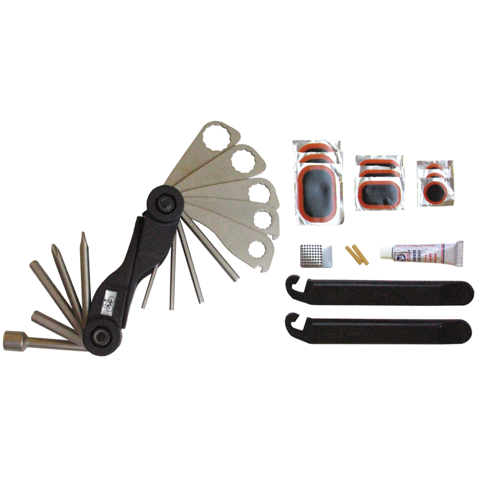 Multitool rowerowy Extol Narzędzia rowerowe zestaw 30szt. | 4camping.pl