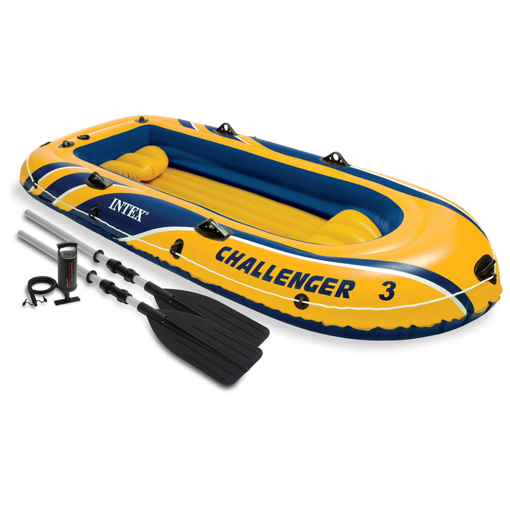 Powystawowy ponton Intex Challenger 3 Set 68370NP - Vys | 4camping.pl