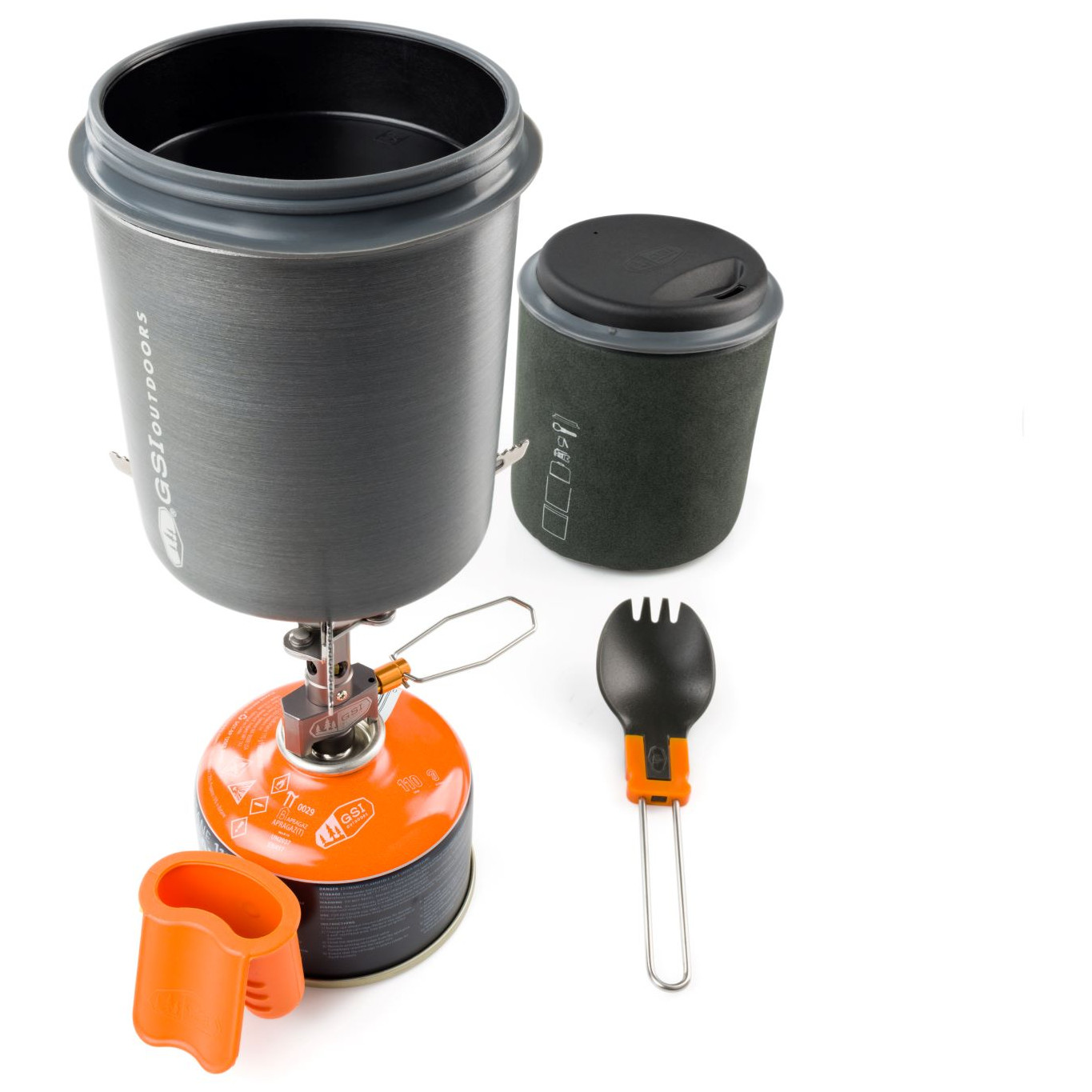 Zestaw naczyń GSI Outdoors Halulite Minimalist (2021) | 4camping.pl